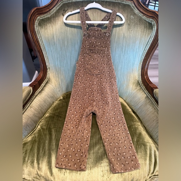 Zara | One Pieces | Zara Flower Overalls | Poshmark